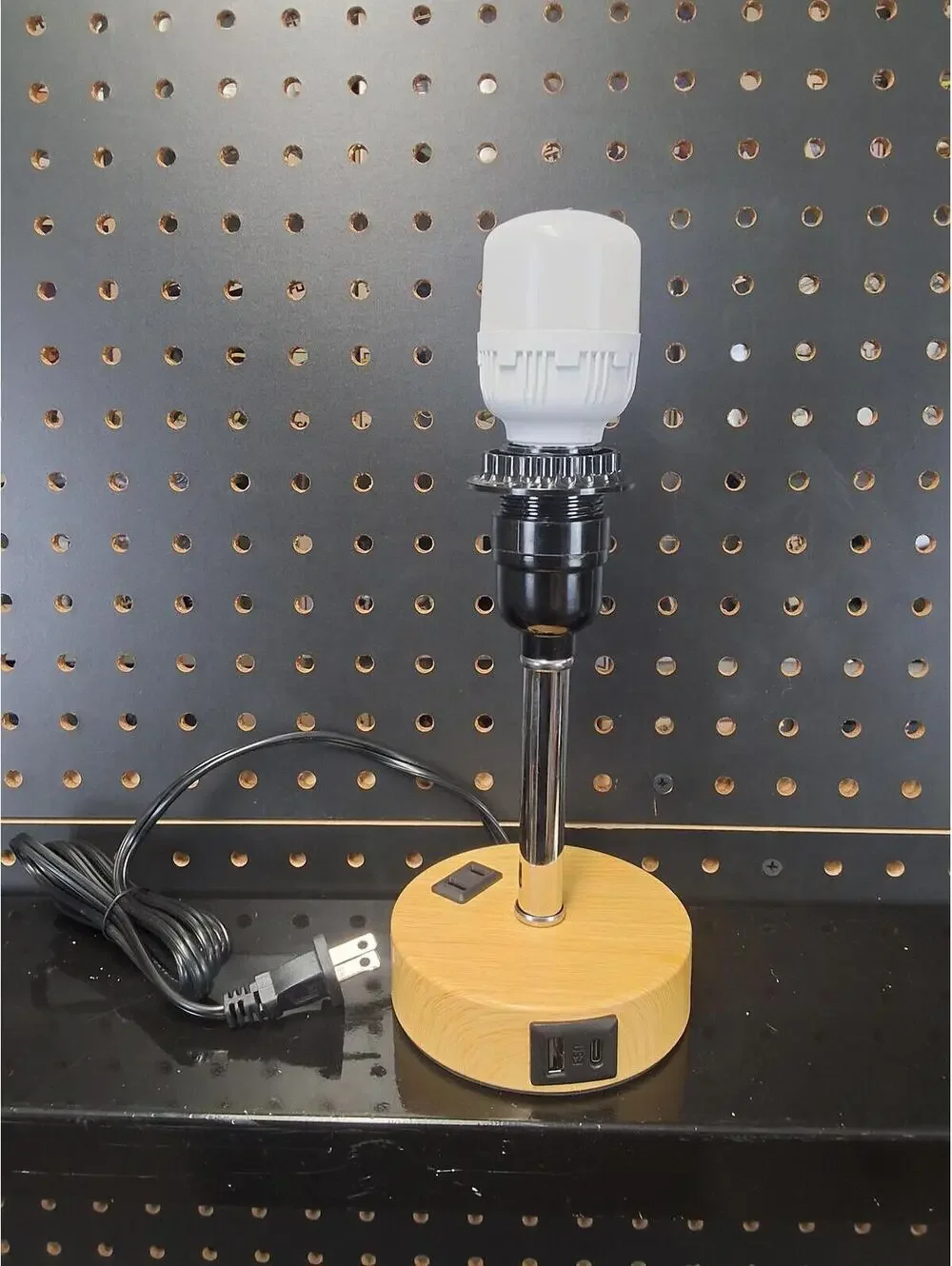 Accents | Modern Usb Charging Touch Light Table Lamp Base | Poshmark